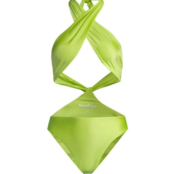 Frankie's Bikinis | Swim | Frankies Bikinis X Revolve Nen Green Wrap ...